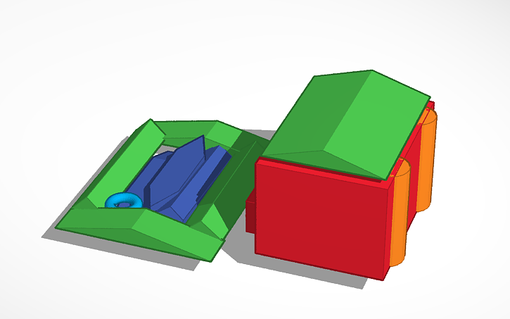 3D design Cool house | Tinkercad