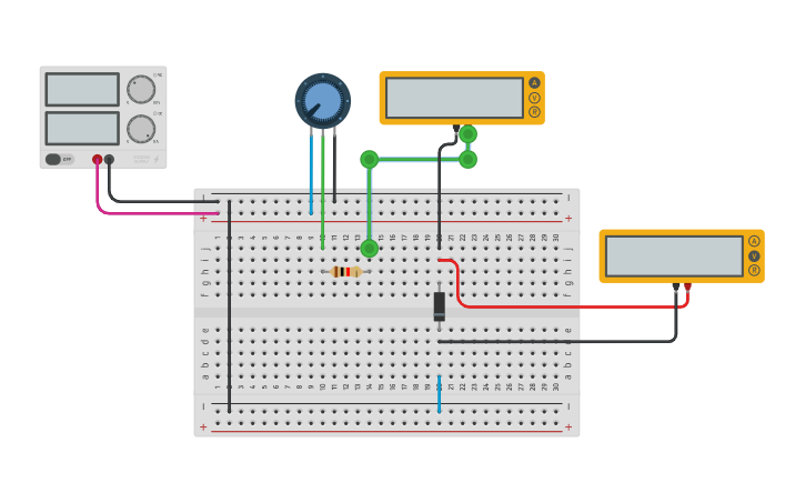 Circuit design Zener_Diode - Tinkercad