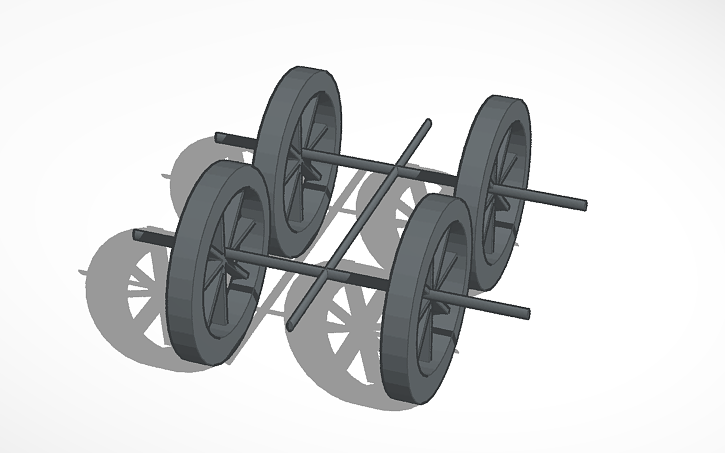 3D design Wheels - Tinkercad