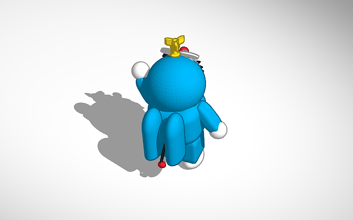 3D design Doraemon | Tinkercad