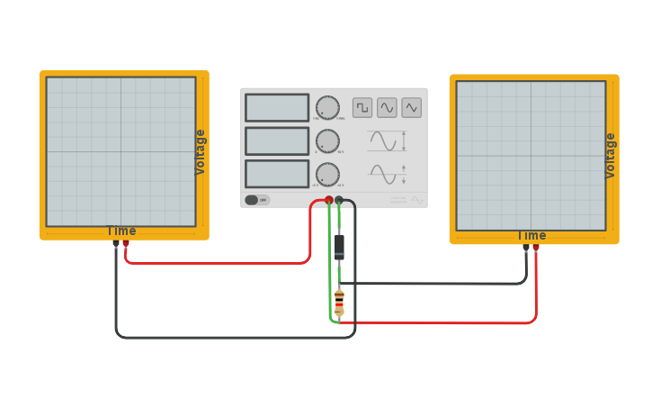 Circuit design Diode Circuit - Tinkercad