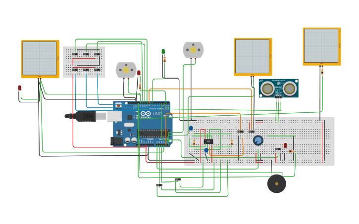 Circuit design Copy of Body_control_module(Integration) | Tinkercad