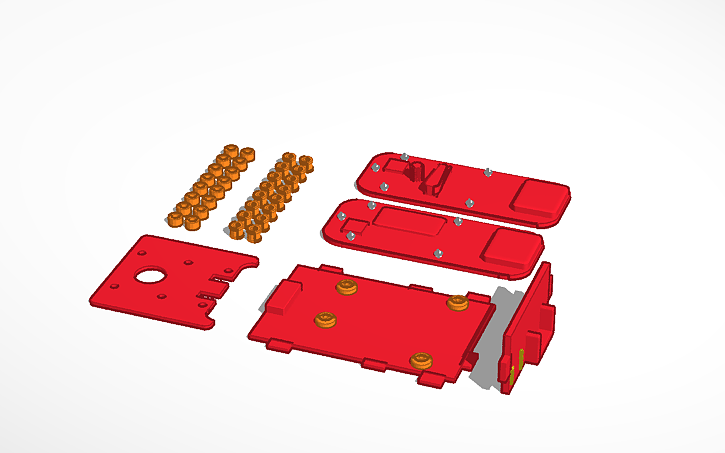 3d Design Robot Chassis Tinkercad 
