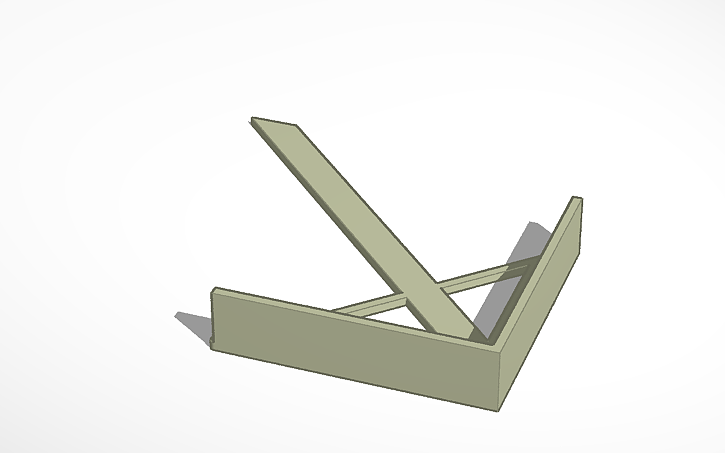 3D design EQUERRE a centrer OLI - Tinkercad