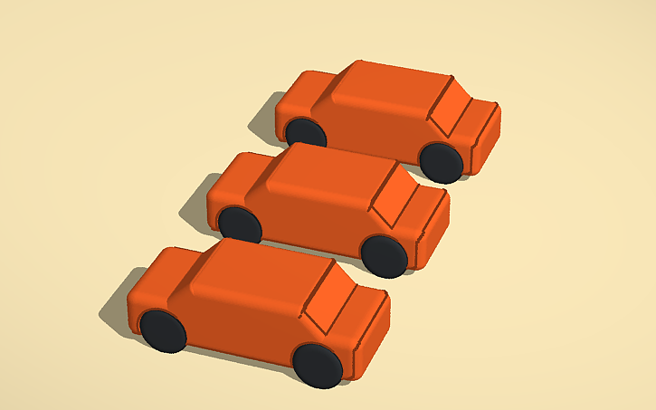 3d Design 4wd Rwd And Fwd Sim Lab Cars Tinkercad 
