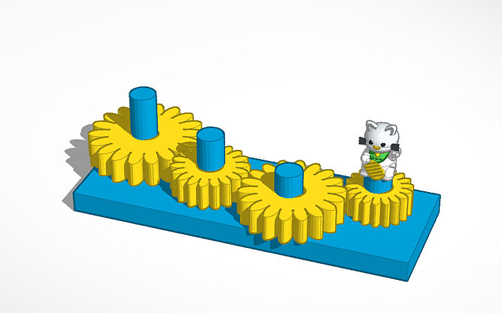 3D design ENGRANAJE - Tinkercad