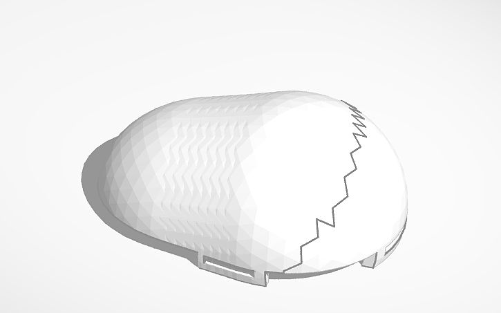 3D design MAKE THE YIGA MASK - Tinkercad