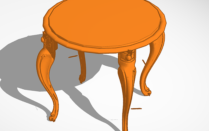 3D design Side table | Tinkercad