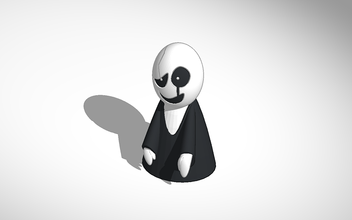 3D design W.D. Gaster - Tinkercad