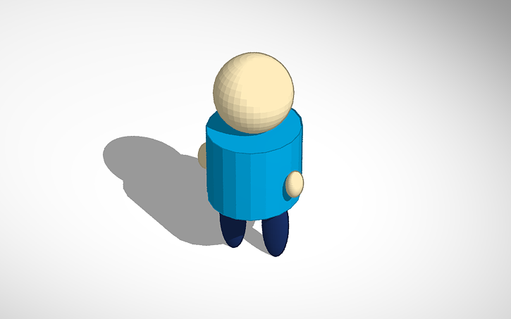 3D design Human Boy (my first project!) - Tinkercad
