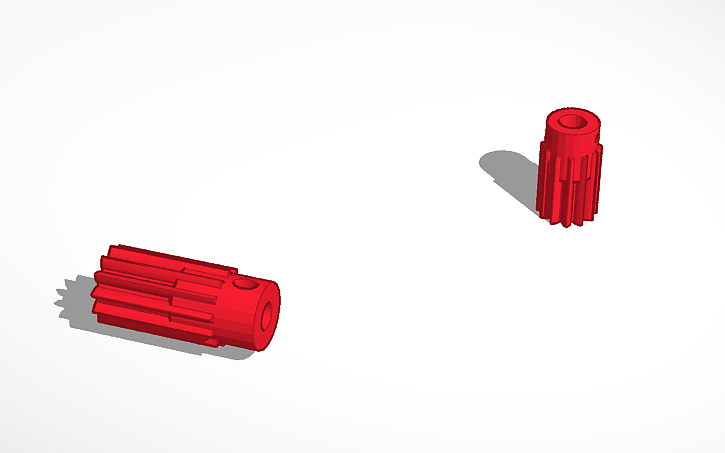 3D design 12 tooth spline v5 - Tinkercad