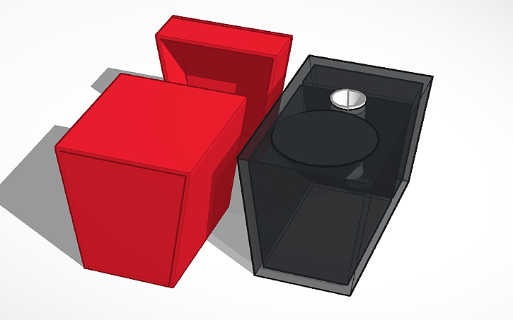 3D design 12" Subwoofer Enclosure, 1.75ft3, 4" port | Tinkercad