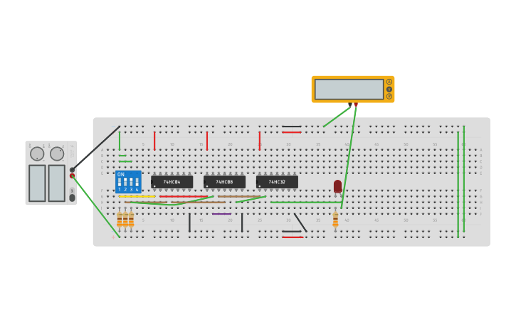 Circuit design simple 4 | Tinkercad