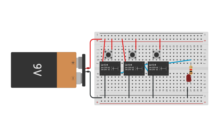 Circuit design Función lógica - Tinkercad