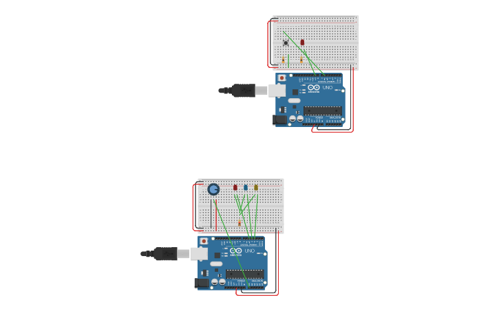Circuit design Practica de thinkercad parte 3.2 | Tinkercad