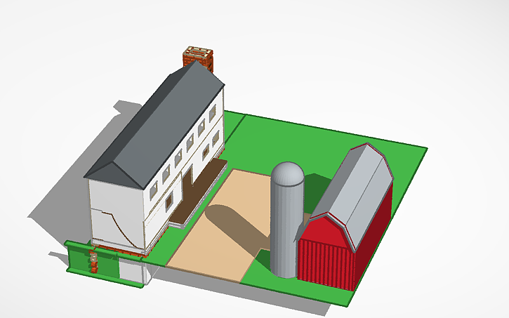 3D design For Farmuse1573 - Tinkercad