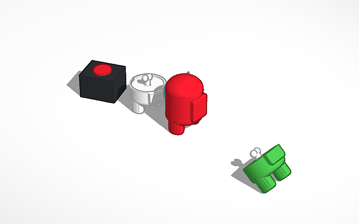 3D design Among us | Tinkercad