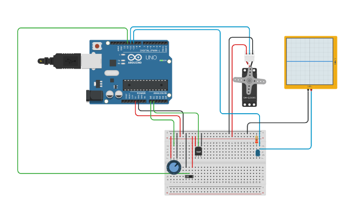 Circuit design first set - Tinkercad