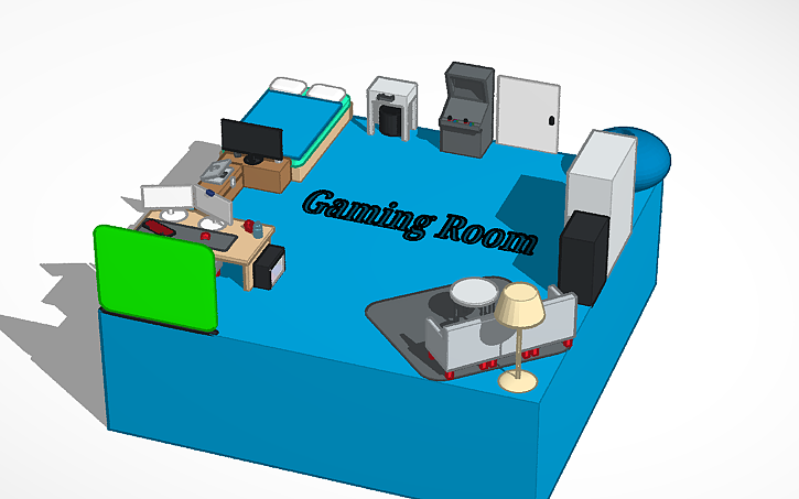 3D design Gaming Room Two | Tinkercad
