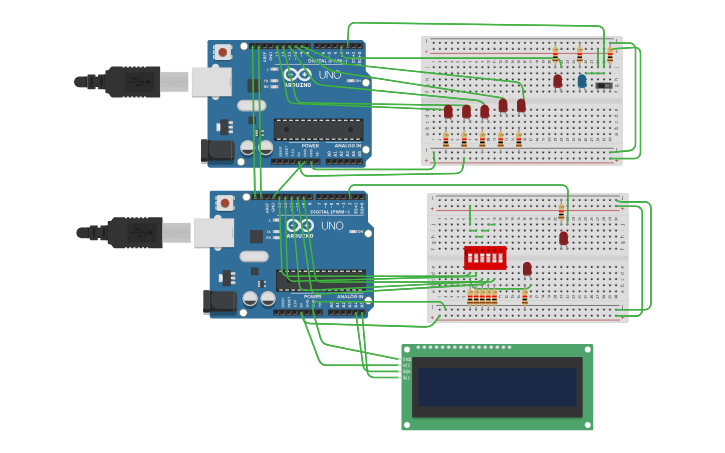 Circuit design practica 2 U5 - Tinkercad