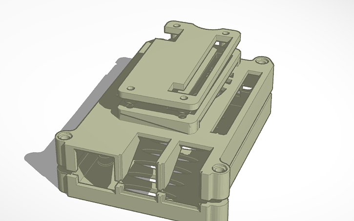 3D design Raspberry Pi zero and 3 case - Tinkercad