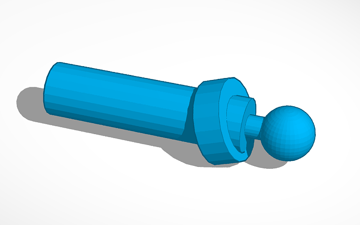 3D design RAM Mount 1.5" Ball - Tinkercad