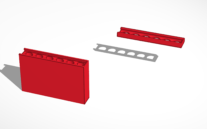 3D design shotgun choke tube box - Tinkercad
