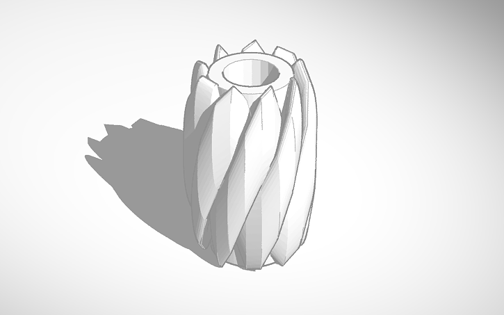 3D design Flower pot | Tinkercad
