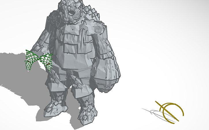 3D design y'ihmar the earth titan(custom elden ring boss) - Tinkercad