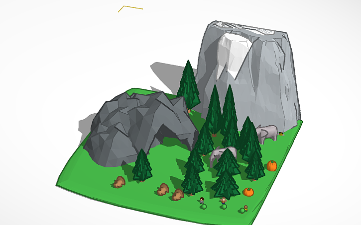 3D design Geography project for Social studies | Tinkercad