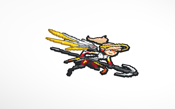 3D design Pixel Mercy | Tinkercad