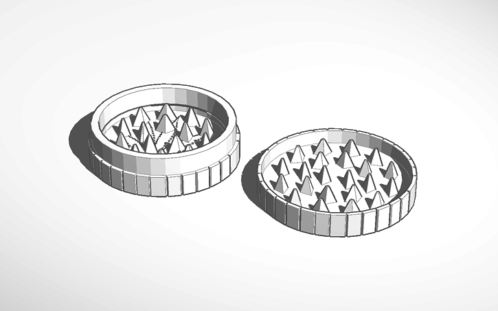 3D design Happy Grinder - Tinkercad