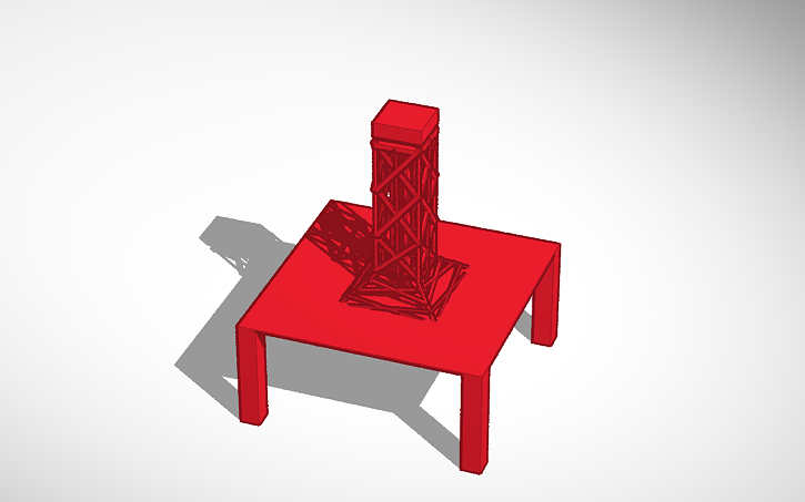 3D design Tower - Tinkercad