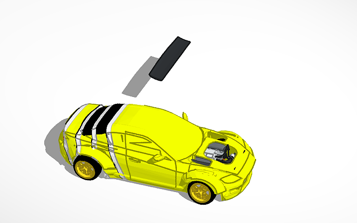3D design mazda RX 8 custom - Tinkercad
