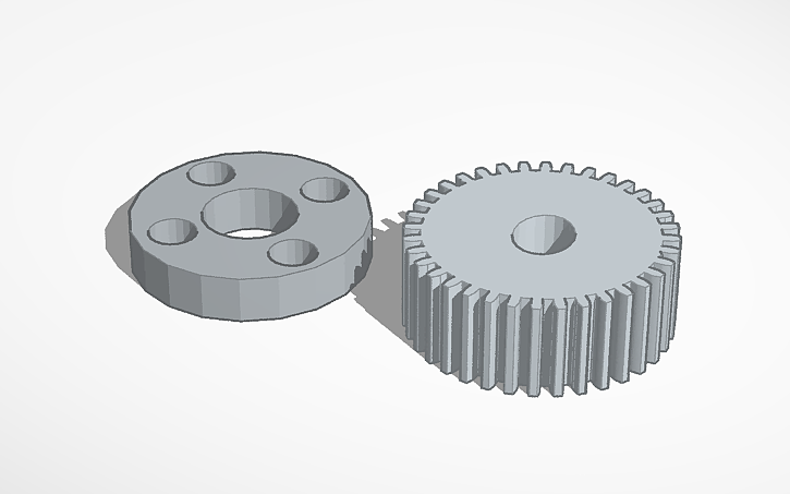 3D design Actividad 5-Bridas y Engranes (Rafael) - Tinkercad 3D design Actividad 5-Bridas y Engranes (Rafael) - Tinkercad