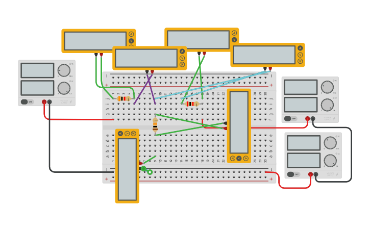 Circuit design Circuito 1 | Tinkercad