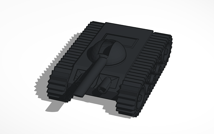 3D design stealth tank | Tinkercad