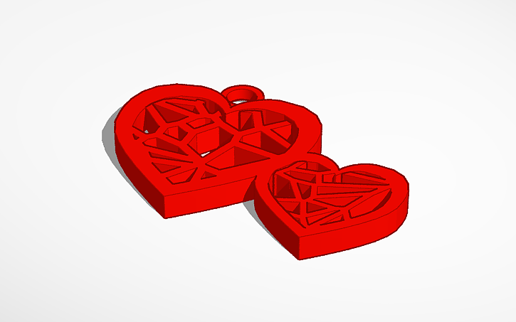 3D design Keychain - Tinkercad