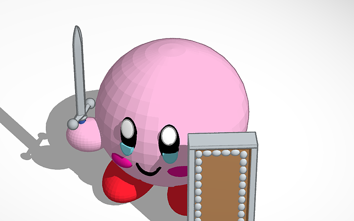 3D design kirby | Tinkercad