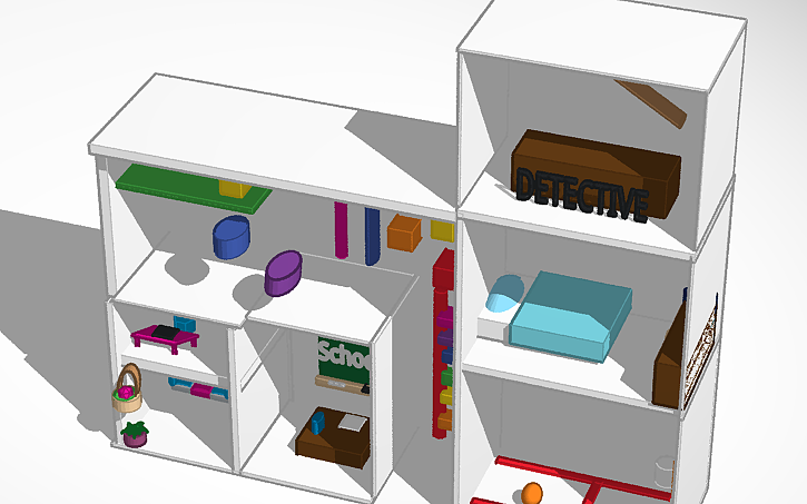 3D design The Book Shelf O' Life | Tinkercad