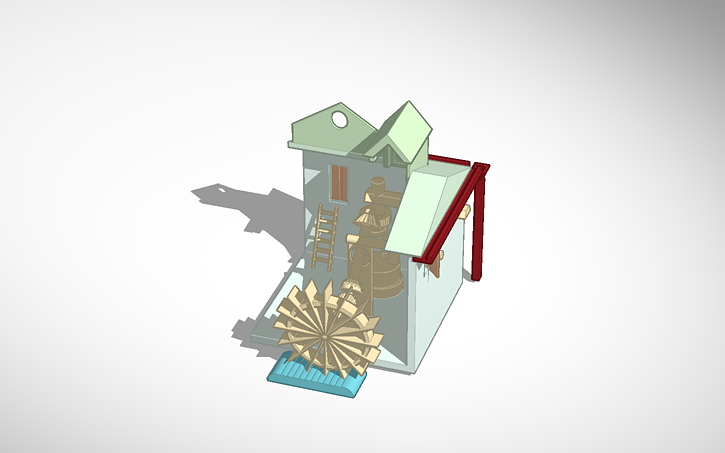 3D design mill - Tinkercad