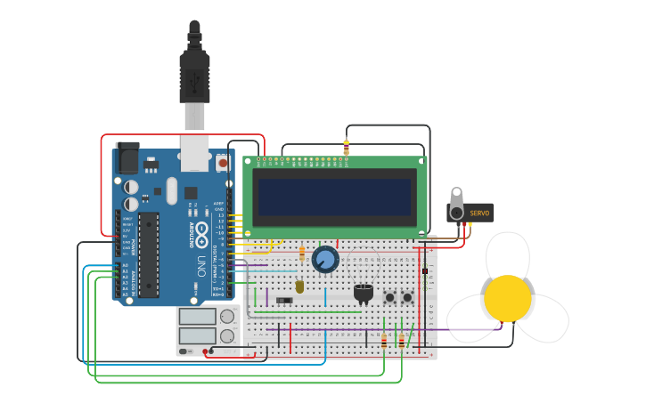 Circuit design proyecto final 1 | Tinkercad
