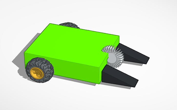 3D design The fidget spinner battlebot - Tinkercad
