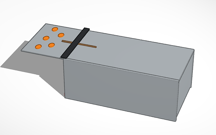 3D design mouse trap - Tinkercad