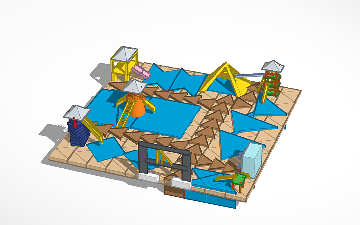 3D design Parque acuatico | Tinkercad