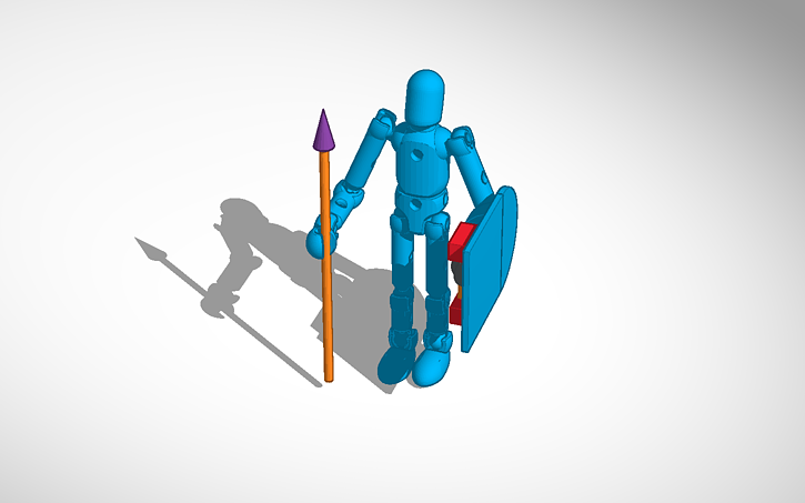 3D design Knight - Tinkercad