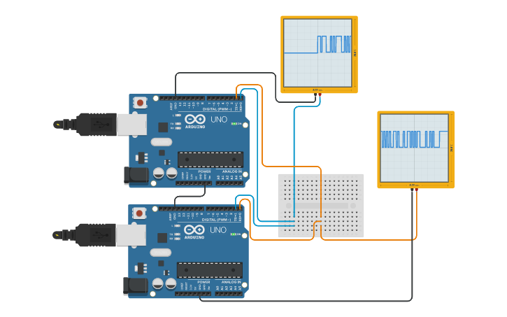 Circuit Design Lab 5 Activity 4 Serial Communication Tinkercad