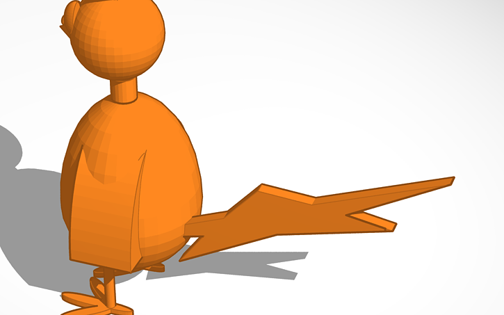 3D design isaac_chicken - Tinkercad