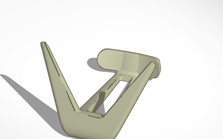 3D design Headphones support - Tinkercad