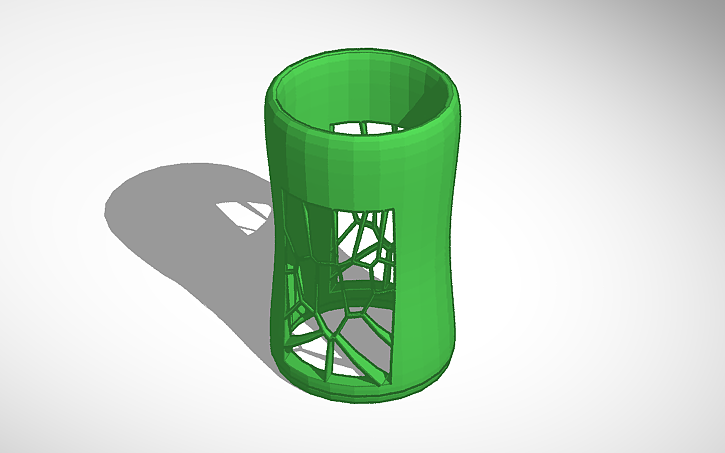 3D design Using Voroni Shape | Tinkercad